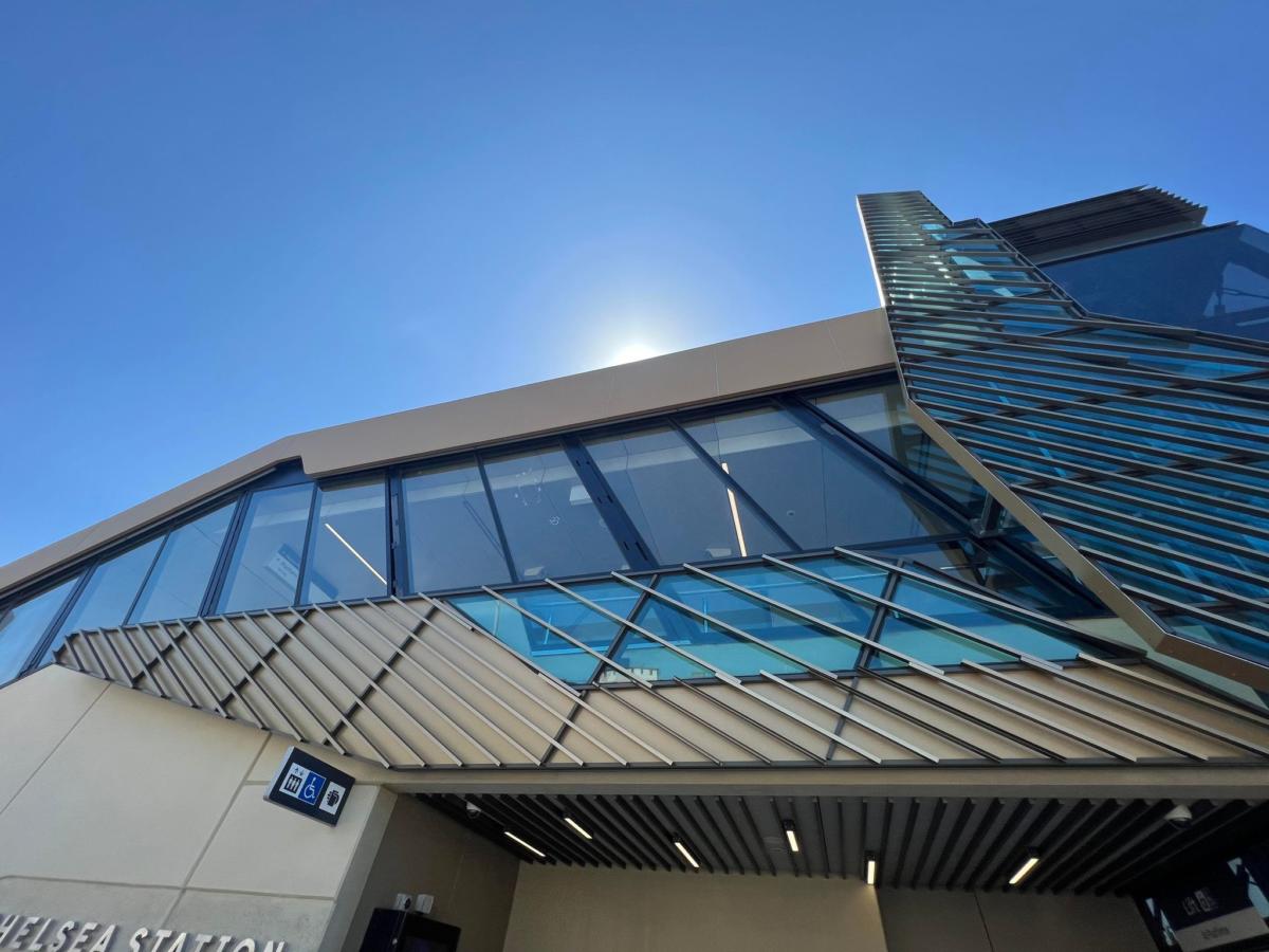 Chelsea Train Station - Geelong Architectural Metal Worx
